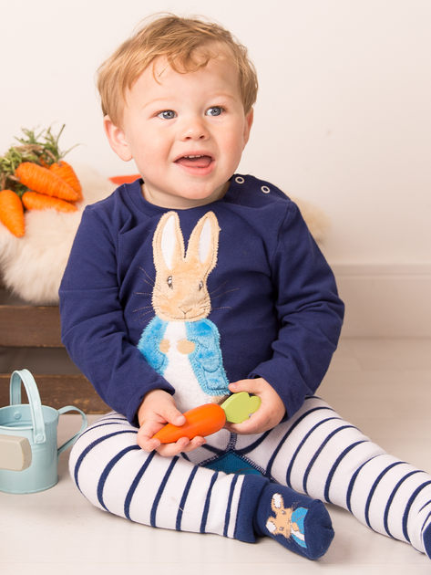 Peter Rabbit™ Navy Top | Peter Rabbit™ Children's Clothing – Blade ...